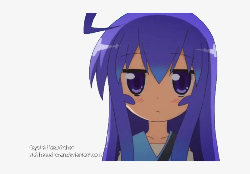 Tsumiki Embarrassed W/ Blank Expression By Crystal - Blank Expression ...