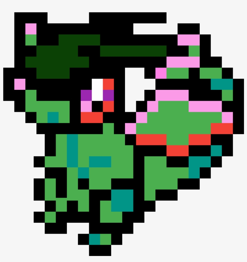 Download Flygon - Pokemon Pixel Art Flygon | Transparent PNG Download ...