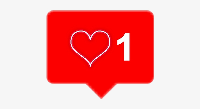 Remixit Heart Like Instagram Notification Effect - Like Sign On ...