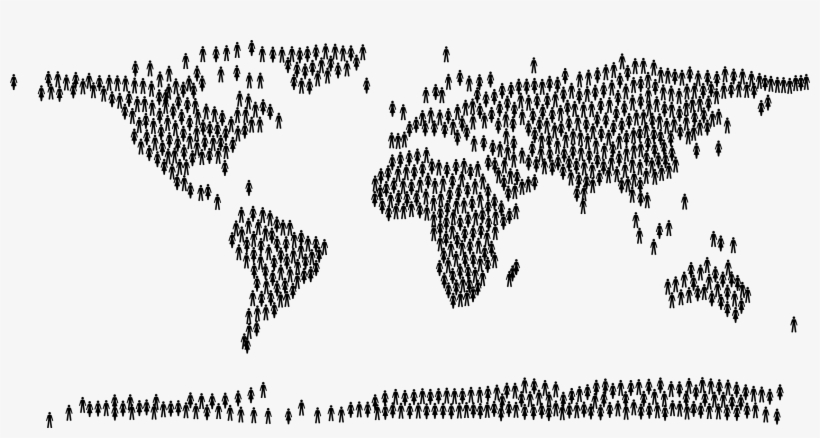 Big Image - World Map People Png PNG Image | Transparent PNG Free ...