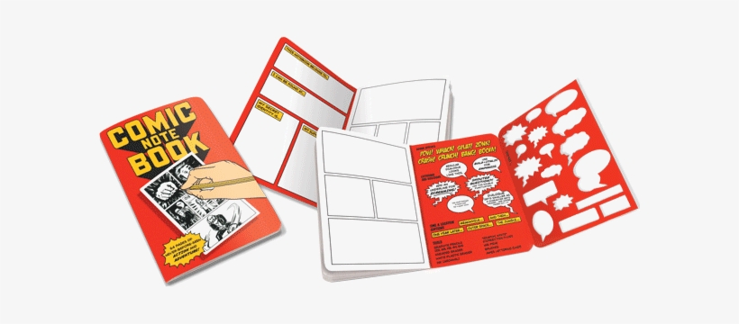 Comic Note Book - Unemployed Philosophers Guild - Comic Notebook PNG ...