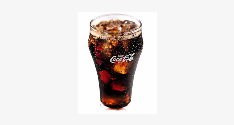 Coke Glass No Classic Outlined 8 10 - Vaso De Coca Cola Helada PNG ...