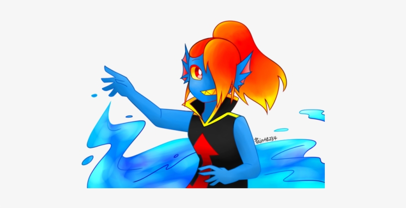 Arrow Undyne - Cartoon PNG Image | Transparent PNG Free Download on SeekPNG