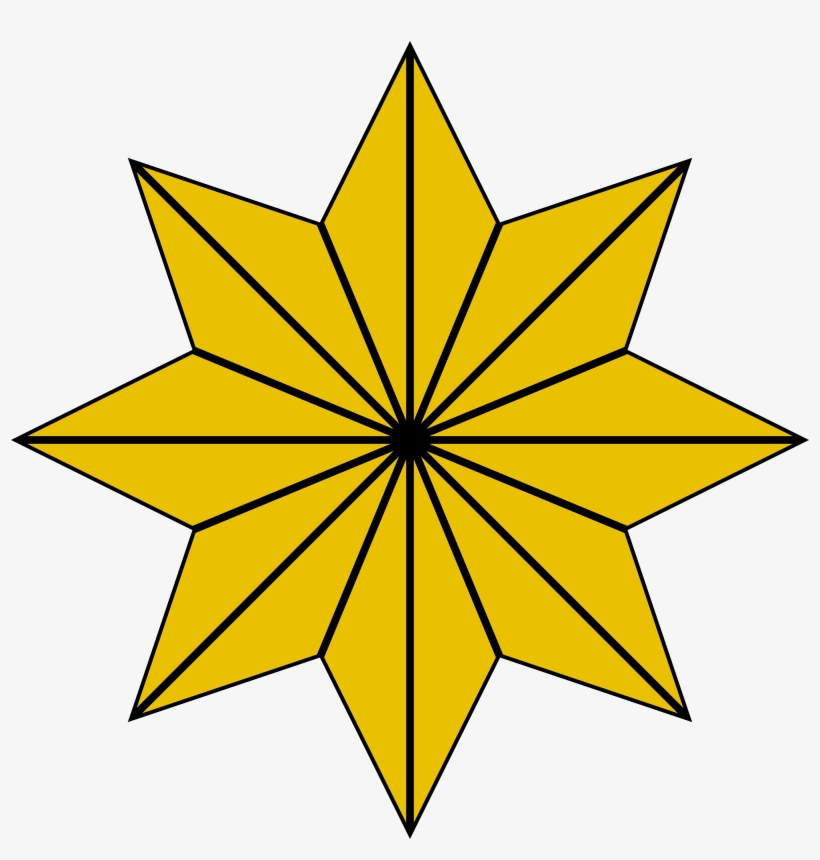 Open - 8 Pointed Star Png PNG Image | Transparent PNG Free Download on ...