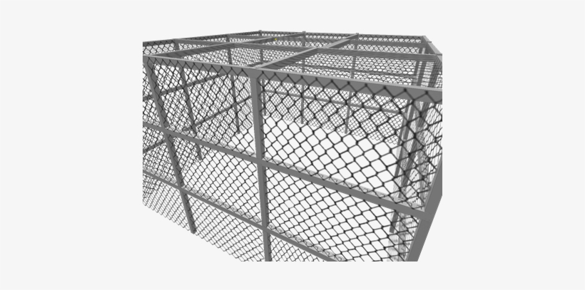 Download Banner Free Library Cage Transparent Cell - Hell In A Cell Png ...