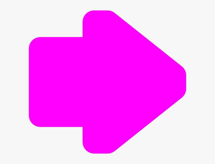 Arrow Pointing Right Pink PNG Image | Transparent PNG Free Download on ...
