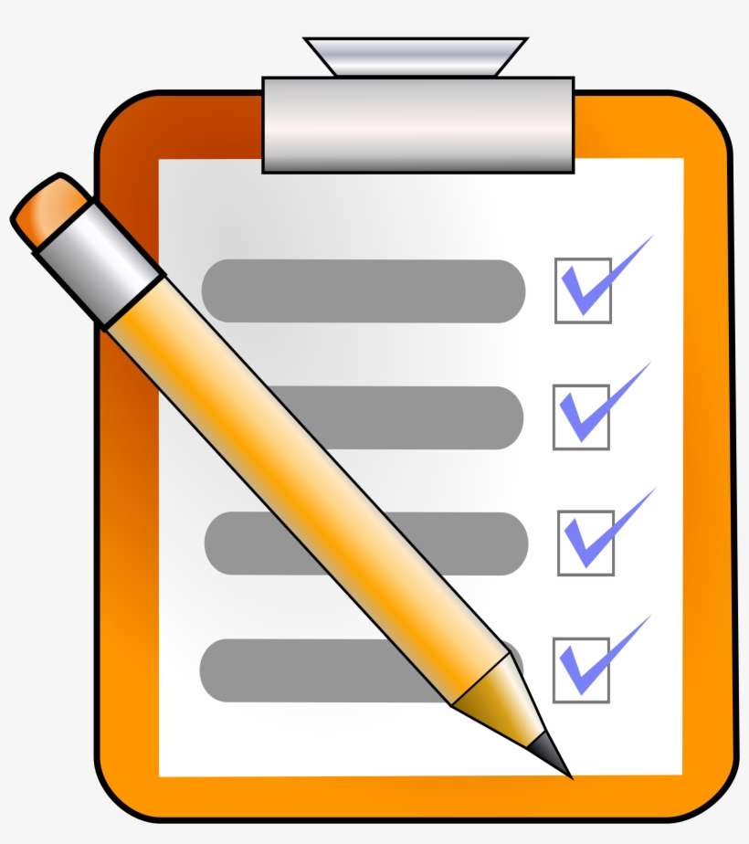 Getting Organized Building A - Check List PNG Image | Transparent PNG ...
