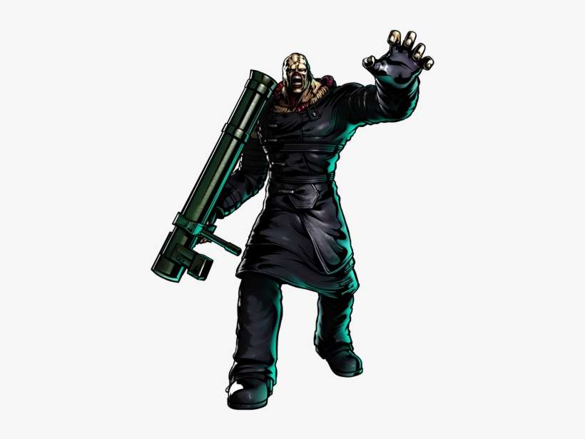 New Characters Includes - Ultimate Marvel Vs Capcom 3 Nemesis PNG Image ...