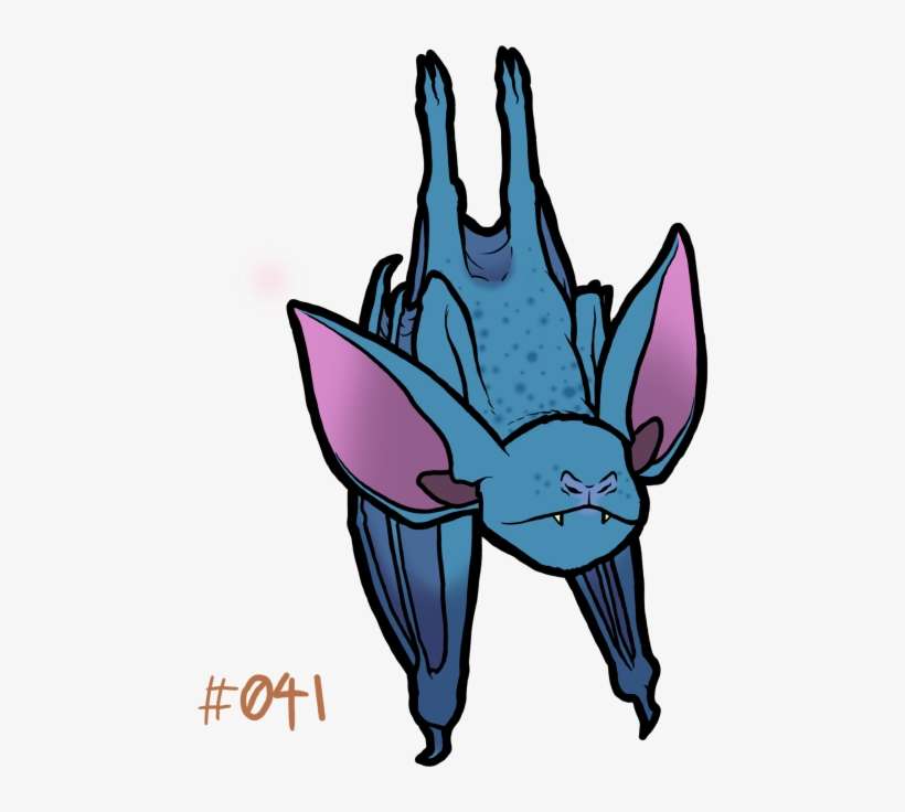 Download “ This Is Chirp The Zubat - Cartoon | Transparent PNG Download ...