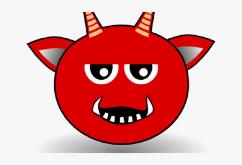 Devil Clipart Gambar - Cartoon Devil Head PNG Image | Transparent PNG ...