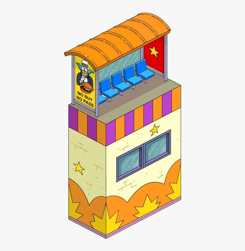 Drive-thru Awning Menu - Krusty The Clown PNG Image | Transparent PNG ...