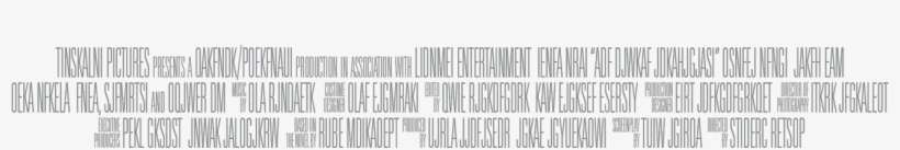 Download Movie Credits Png - Movie Poster Text Png | Transparent PNG ...