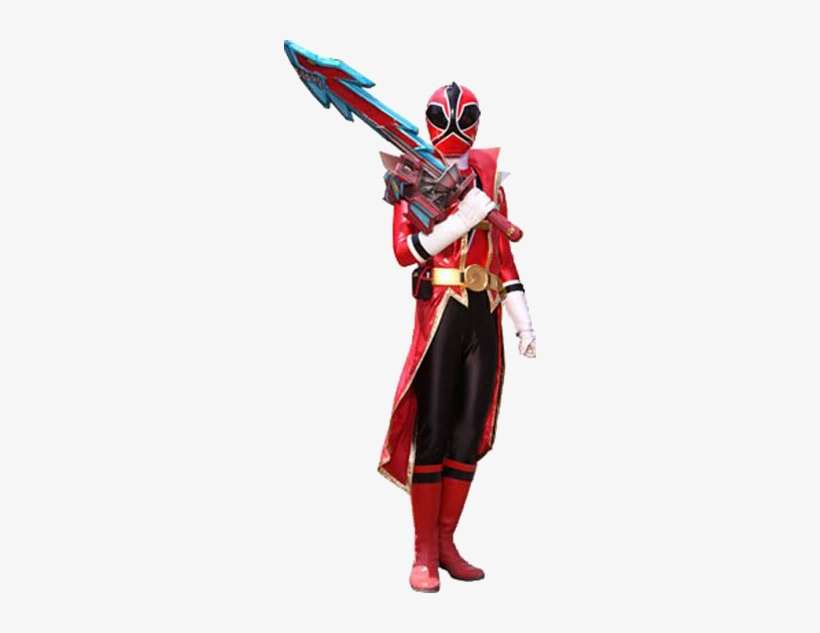 Red Samurai Ranger Shark Attack - Power Ranger Super Samurai Red Ranger ...