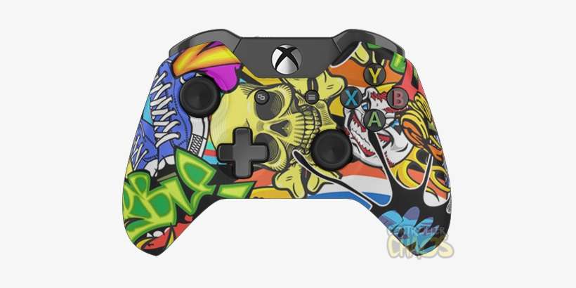 Download Authentic Microsoft Quality - Xbox Controller Graffiti ...