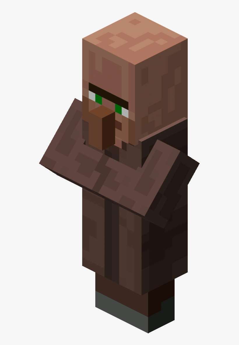 Download Farmer - Minecraft Villager | Transparent PNG Download | SeekPNG