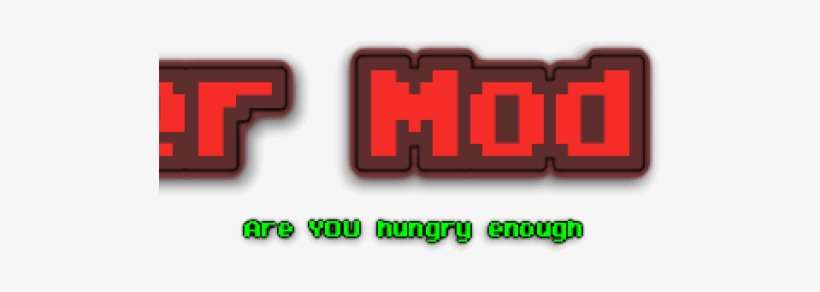 Hunger Mod - Graphic Design PNG Image | Transparent PNG Free Download ...