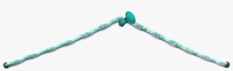 Image Of A Baby Blue, Cyan, Light Blue, Sky Blue Rope - Baby Toys PNG ...