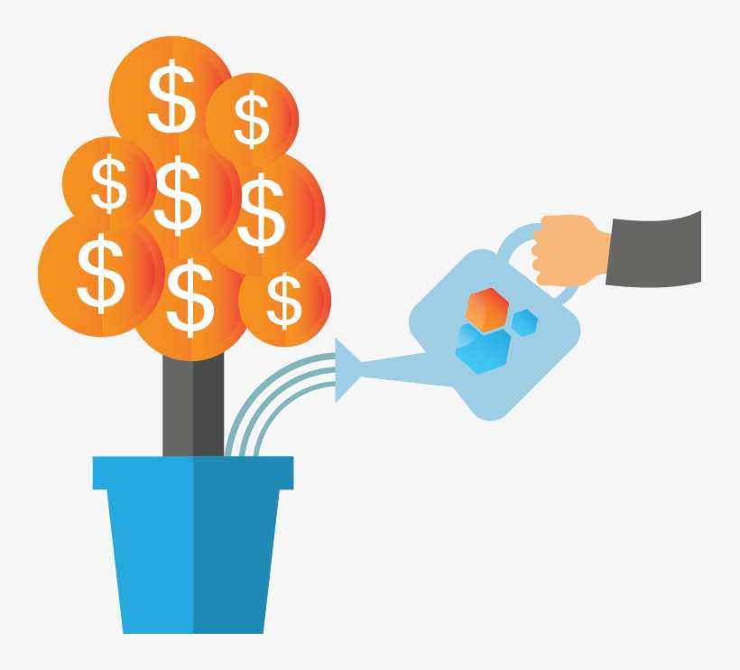 Start Growing Your Money Tree - Growing Money Tree Icon PNG Image ...