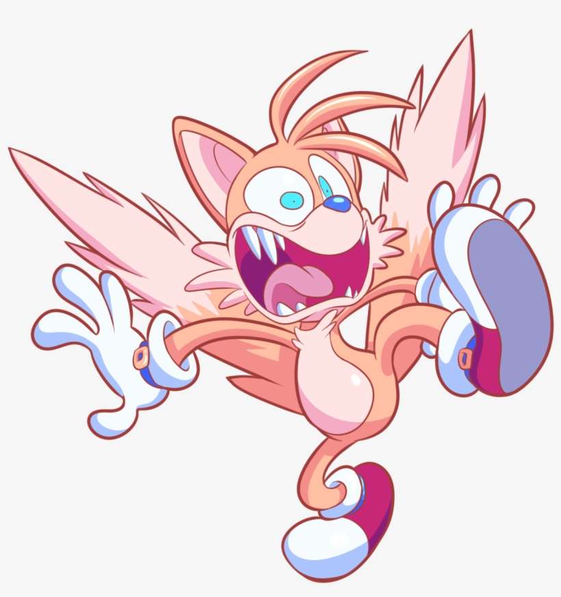 Log In To Report Abuse - Sonic Tails Fan Art PNG Image | Transparent ...