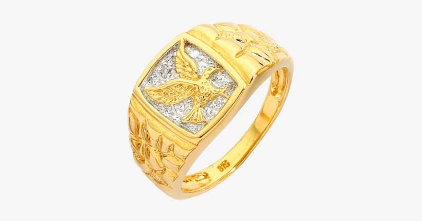 Download Gold Diamond Ring Png Men's Gold - Gold Ring For Men Png ...