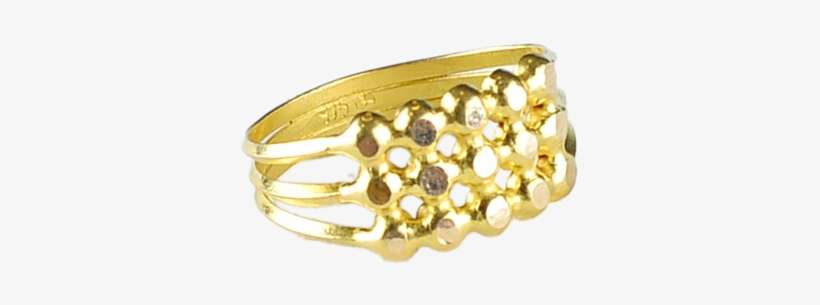 Fancy Gold Ring Design For Women 7971-11 - Gold PNG Image | Transparent ...