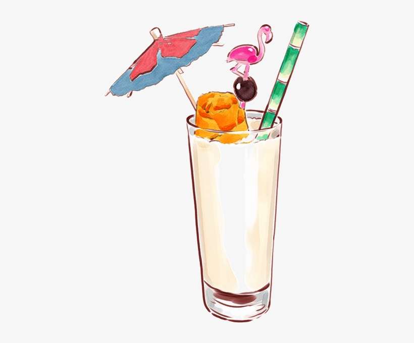 Pina Colada - Classic Cocktail PNG Image | Transparent PNG Free ...