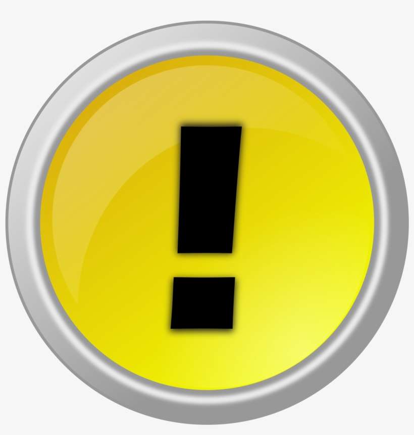 Download Exclamation Mark 153646 960 - Yellow Attention Circle Sign ...