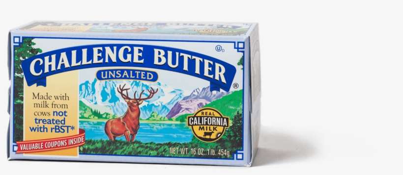 Challenge Butter, Unsalted - 16 Oz Box PNG Image | Transparent PNG Free ...
