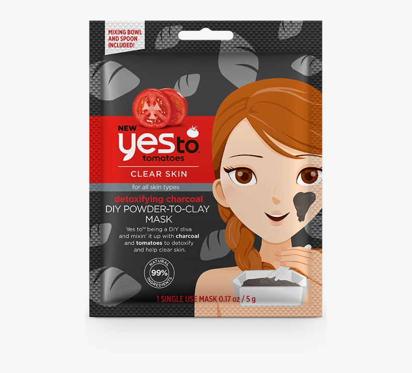 Product Photo - Yes To Powder To Clay Mask PNG Image | Transparent PNG ...