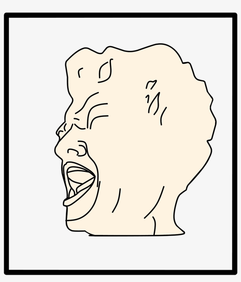 Angry Man Out Of Control - Illustration PNG Image | Transparent PNG ...