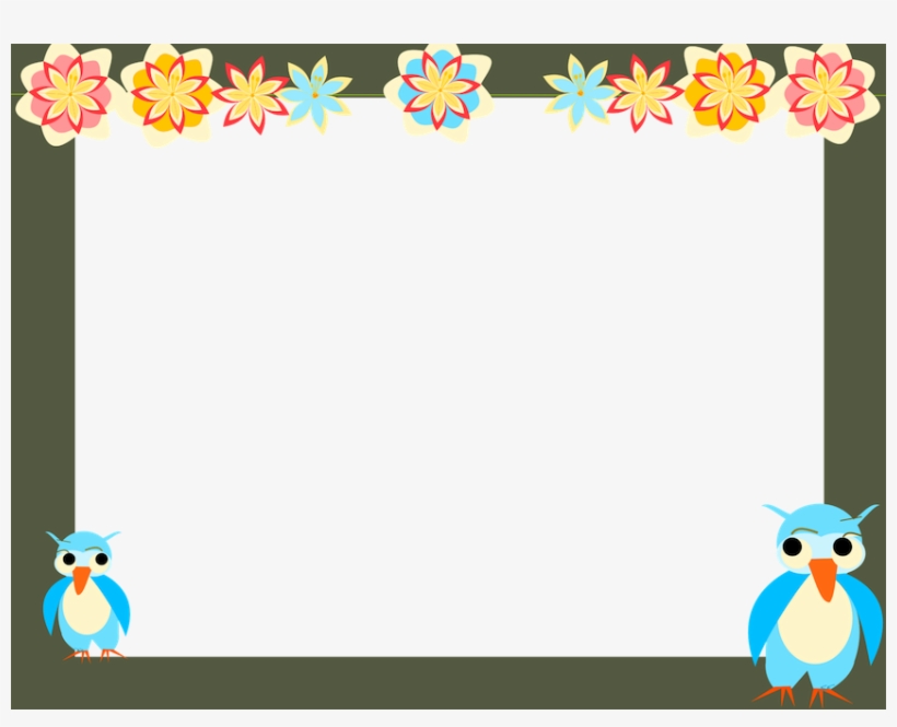 Free Digital Owl Scrapbooking Paper For Kids And Digital - Owl Borders ...