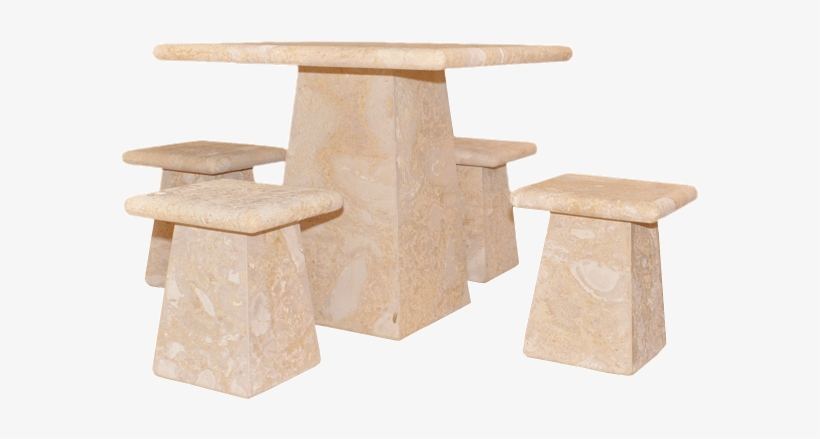 Coral Stone Furniture - Picnic Table PNG Image | Transparent PNG Free ...