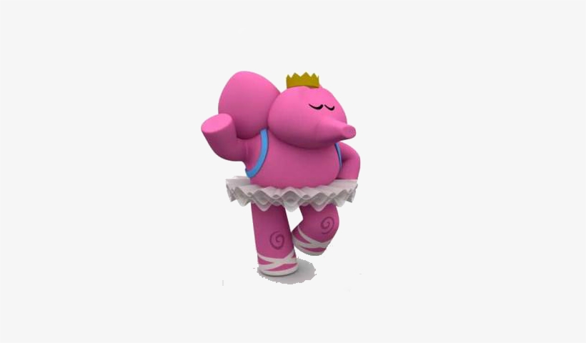 Go To Source - Elefante Rosa De Pocoyo PNG Image | Transparent PNG Free ...