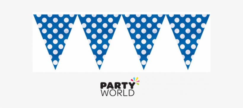 Birthday Banner Yellow With Dots Png - Polka Dot Banner Png PNG Image ...