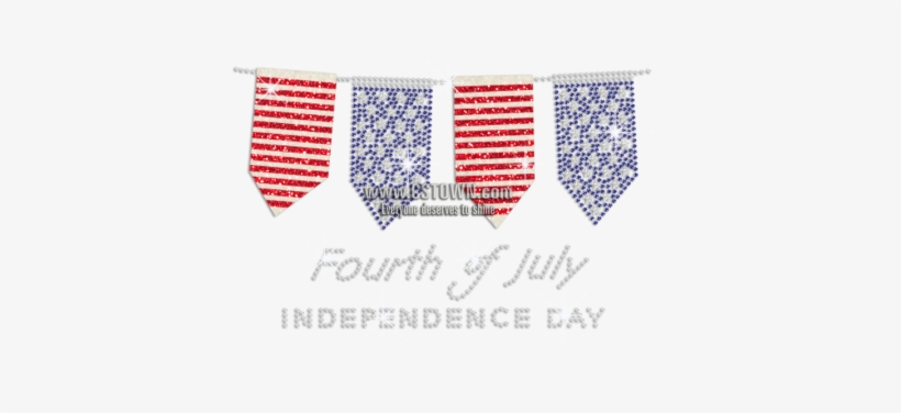 Hanging Small Flag With American Flag Elements Rhinestone - Flag Of The ...
