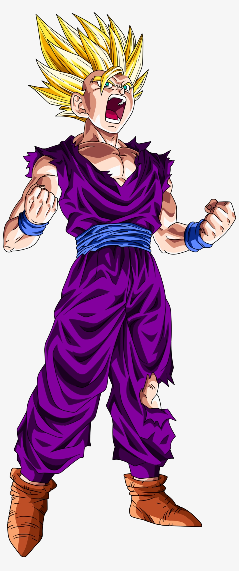 Download 300px-gohan Joven Ssj2 - Gohan Super Saiyan 2 Png ...