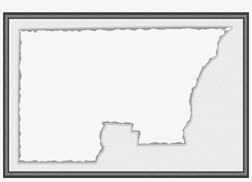 A Map Of Holmes With A Smooth, Dark Grey Frame And - Drawing PNG Image ...