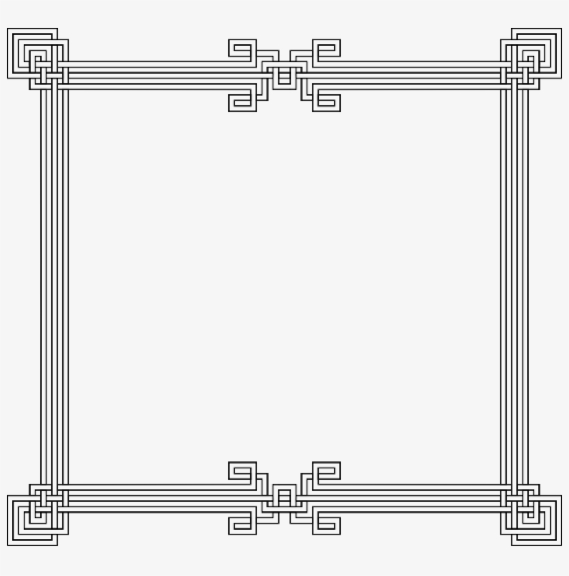 Ornament Drawing Line Art Decorative Arts Picture Frames - Clip Art PNG ...
