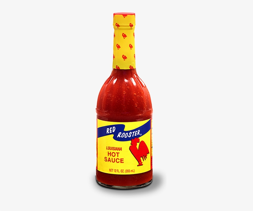 Sauce - Red Rooster Louisiana Hot Sauce 12 Oz PNG Image | Transparent ...