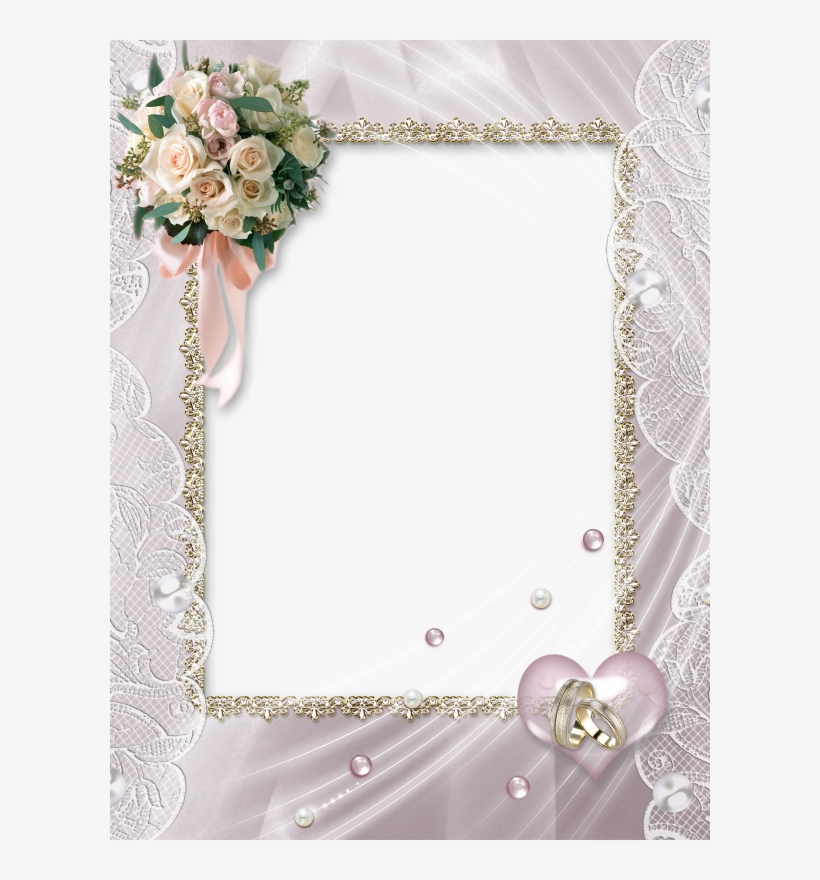 Beautiful Soft Transparent Weddings - Wedding Picture Frame Transparent ...