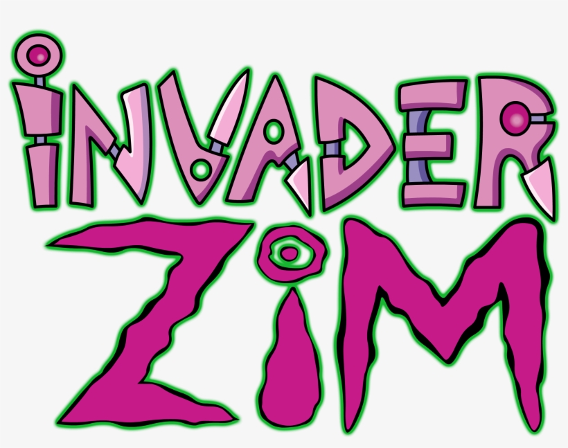 Invader Zim - Invader Zim Logo Drawing PNG Image | Transparent PNG Free ...