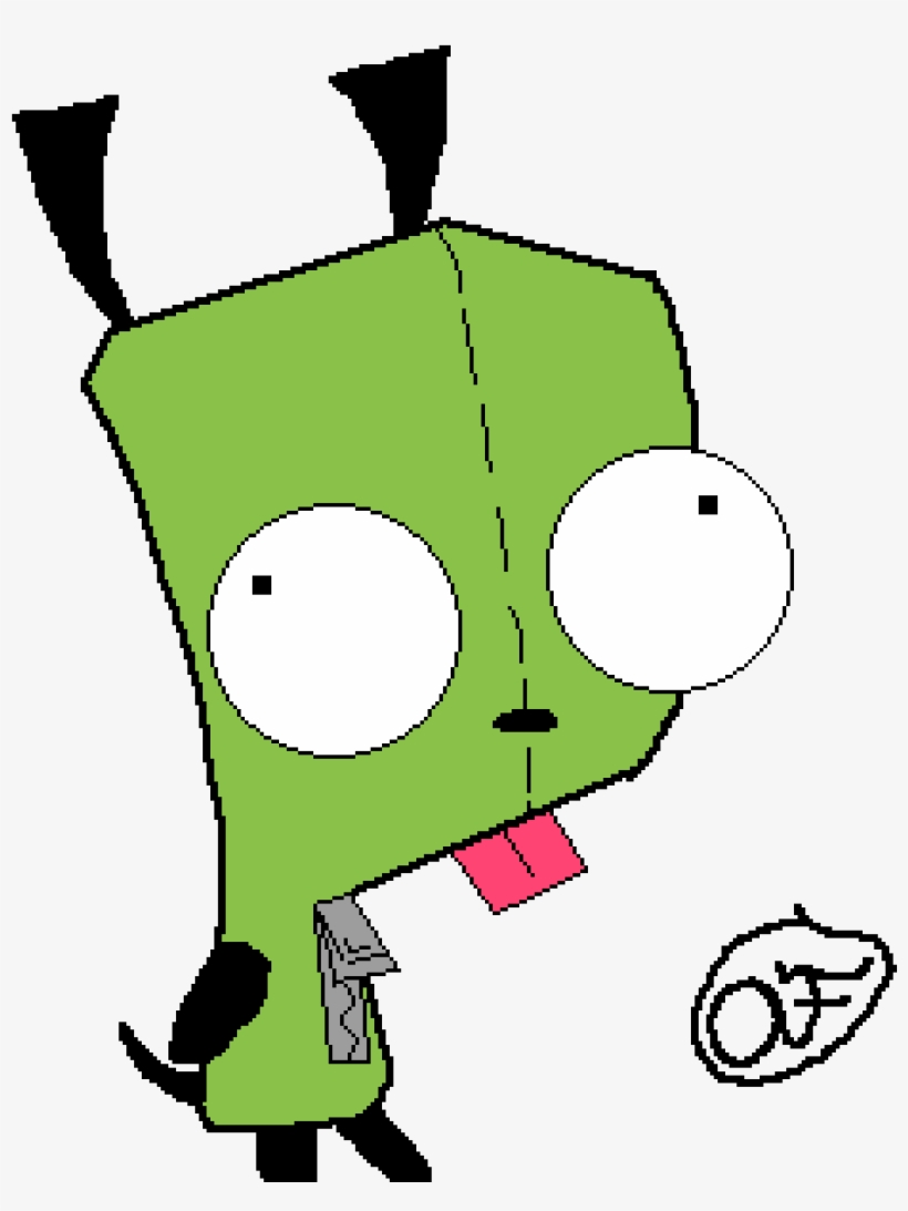 Invader Zim Fan Art - Drawing PNG Image | Transparent PNG Free Download ...