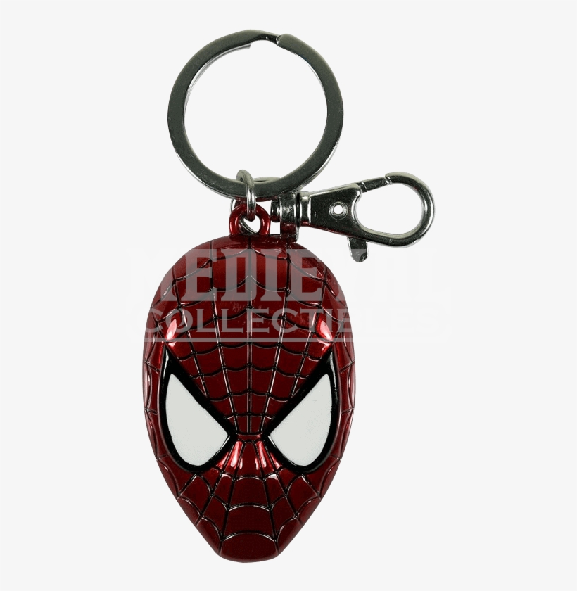 Colored Spider-man Mask Keychain - Spider-man PNG Image | Transparent ...
