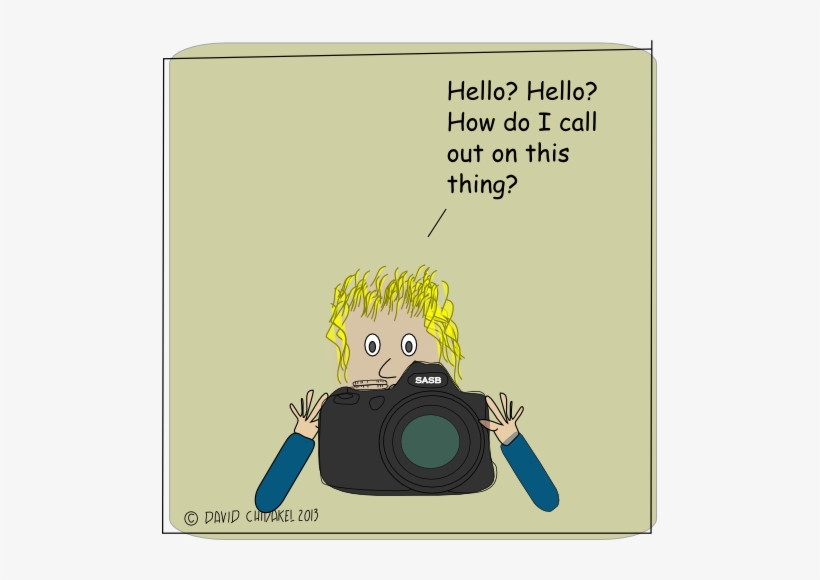 Funny Cartoon Of Someone Using A Camera - Camera Funny Cartoon PNG ...