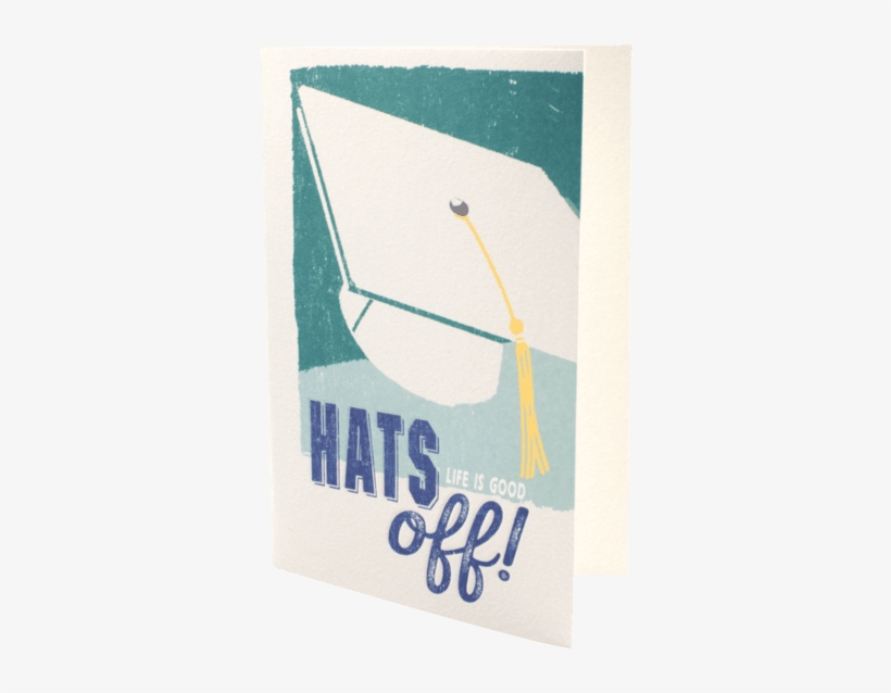 Life Is Good Graduation Cap With Tassel Card PNG Image | Transparent ...