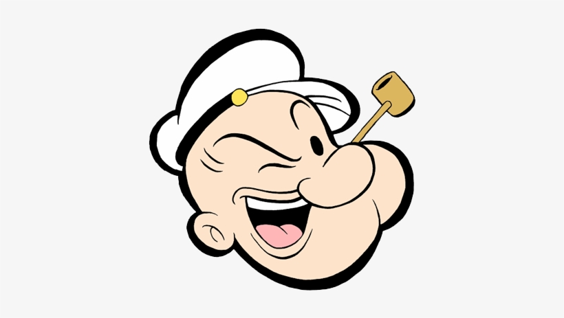 Sailor Clipart Face - Popeye The Sailor Man Face PNG Image ...