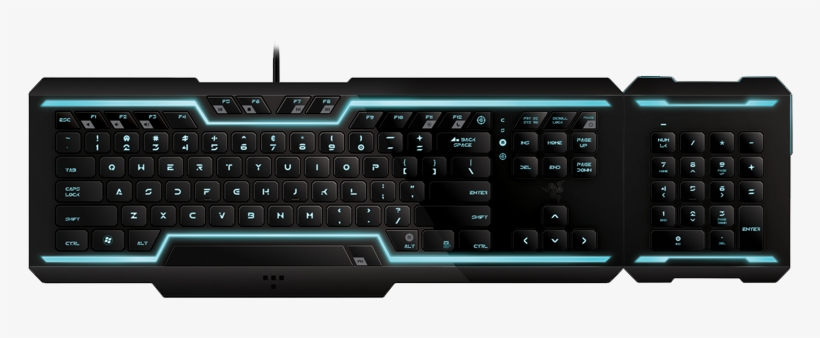 Download Razer Tron Keyboard | Transparent PNG Download | SeekPNG