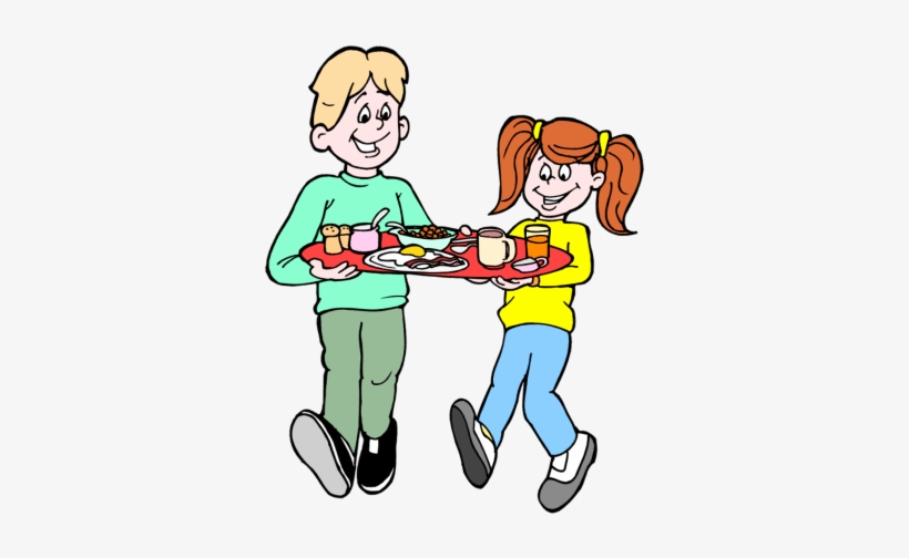 School Breakfast Clipart - Breakfast Helper PNG Image | Transparent PNG ...
