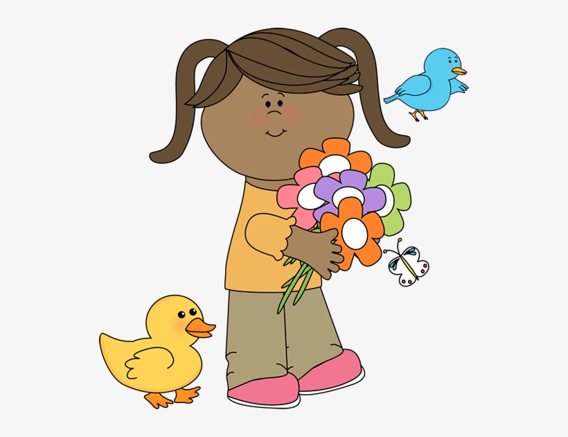 Download Jpg Transparent Library Cute Clip Art Friends Image - Spring ...