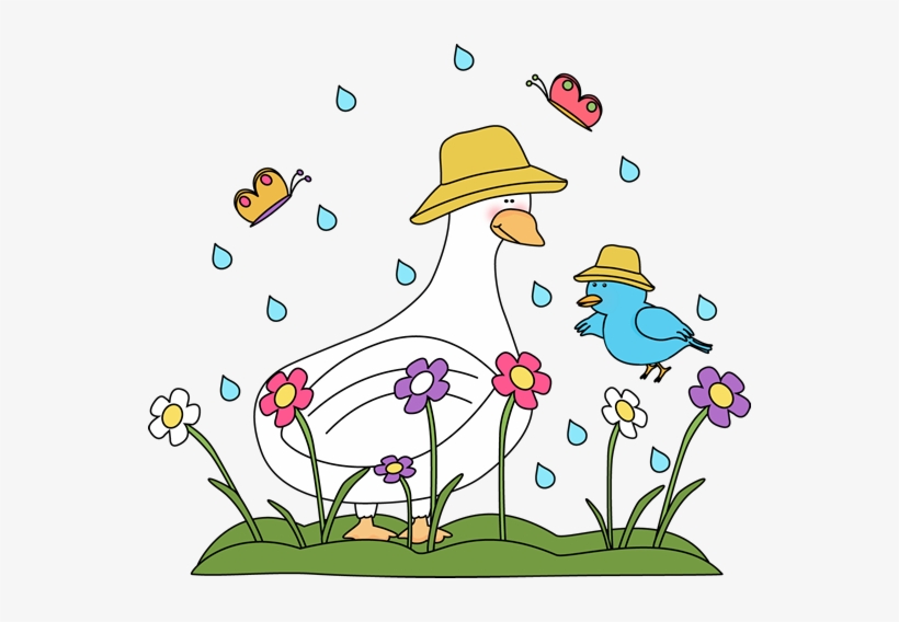 Rainy Spring Day Clip Art - Spring Clipart PNG Image | Transparent PNG ...